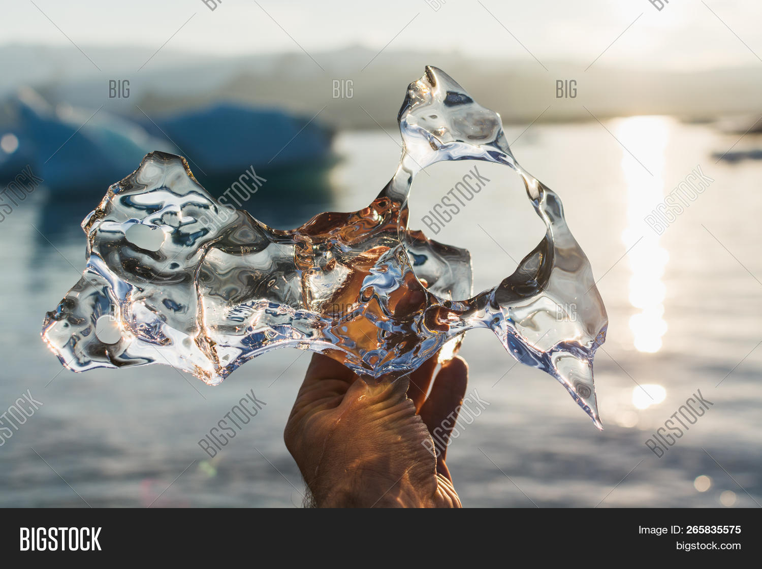 Transparent Piece Ice Image & Photo (Free Trial) | Bigstock