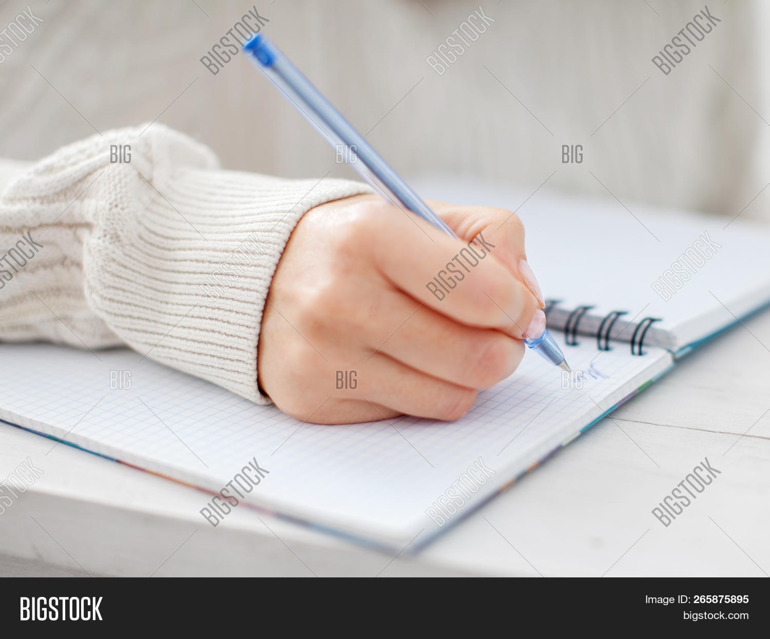 Woman Writing Pen Image & Photo (Free Trial) | Bigstock