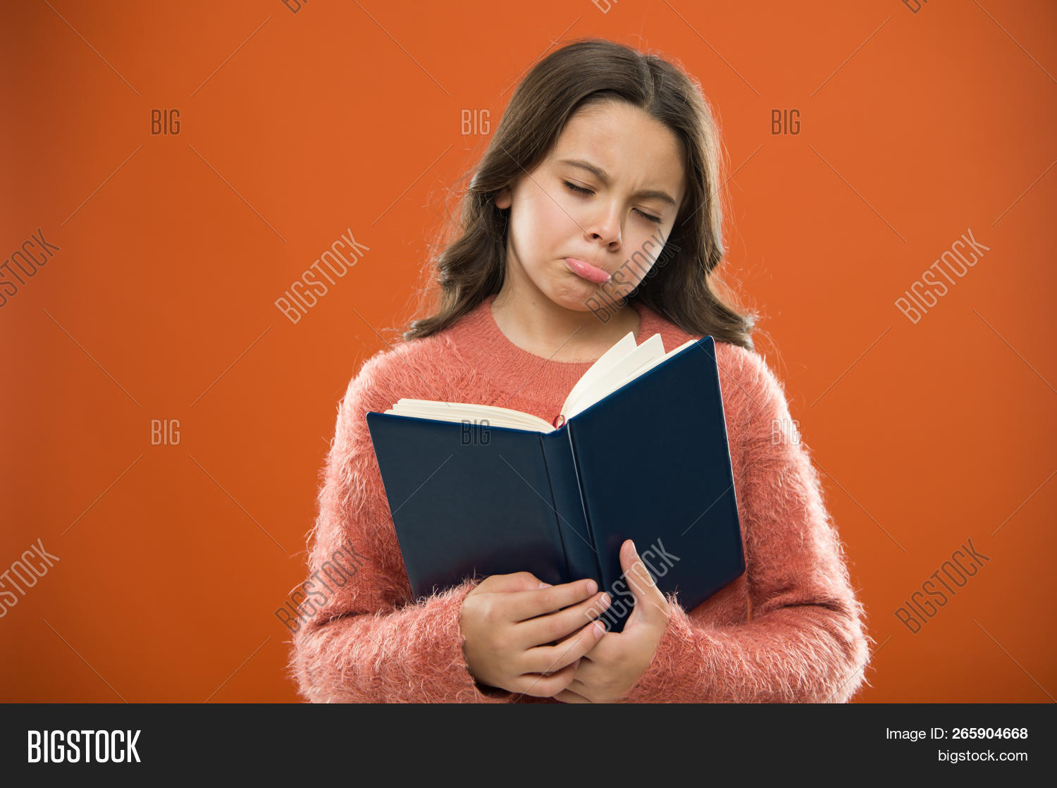 Girl Hold Book Read Image & Photo (Free Trial) | Bigstock