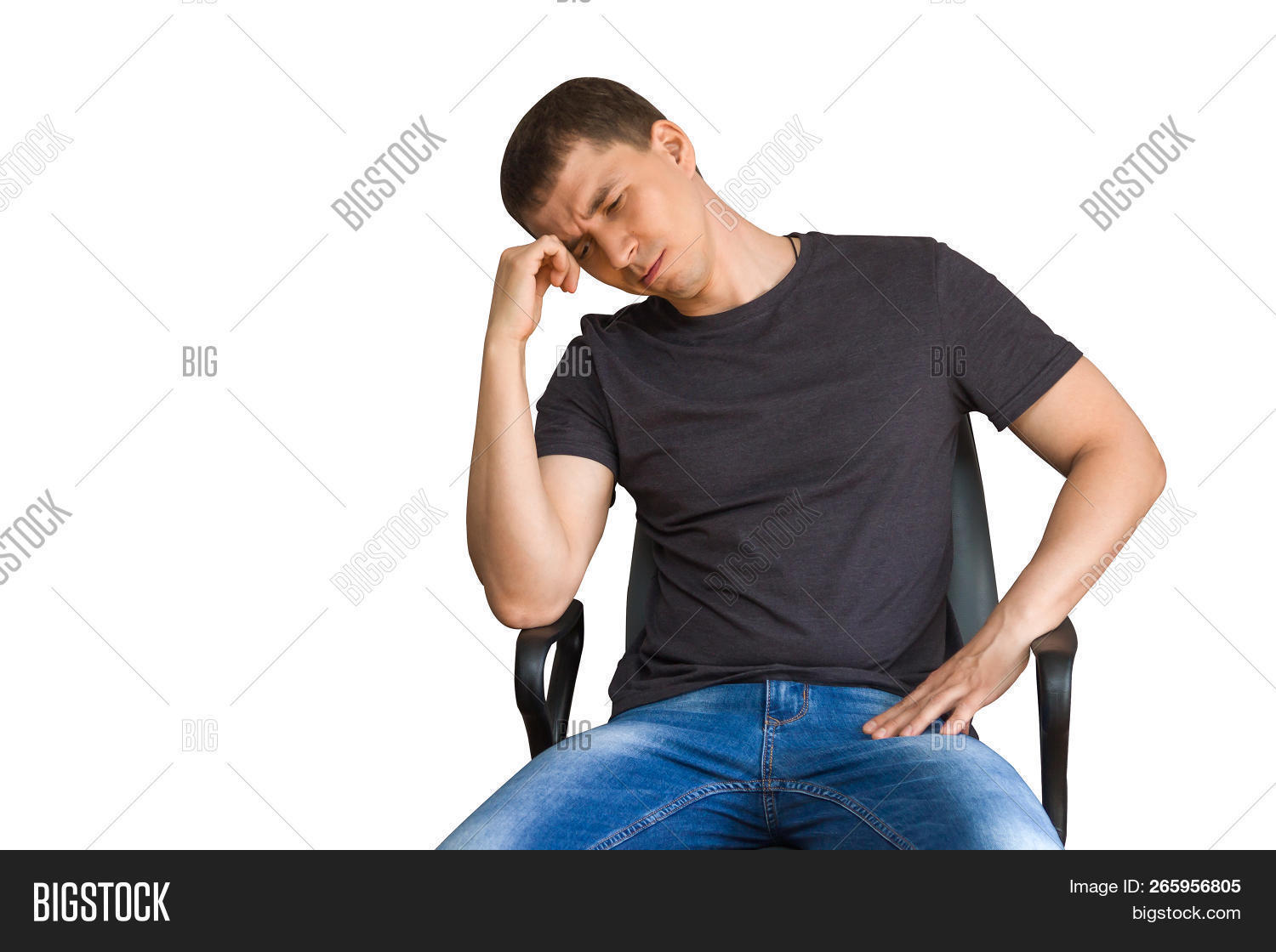 Sad Thoughtful Young Image & Photo (Free Trial) | Bigstock