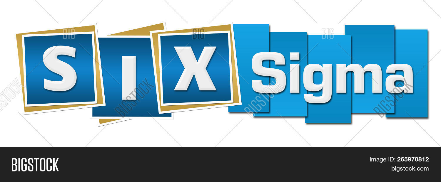 Six Sigma Text Written Image & Photo (Free Trial) | Bigstock