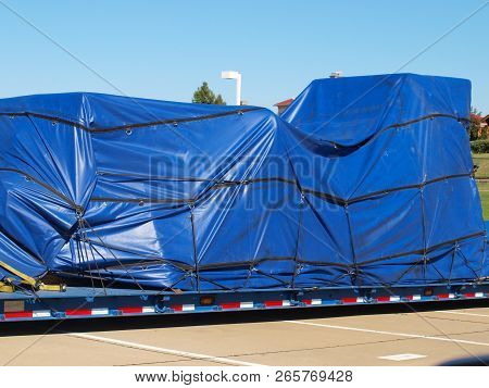 Oversize Load Tarps Image & Photo (Free Trial) | Bigstock
