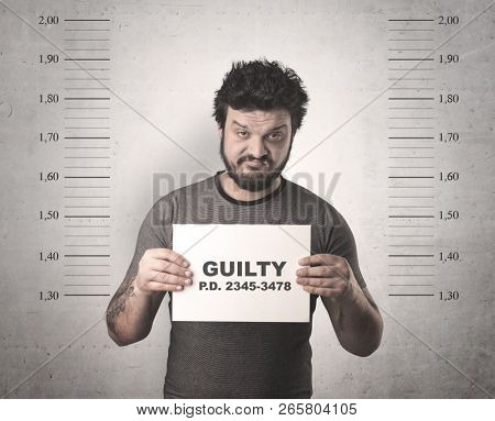 Caught Guilty Man ID Image & Photo (Free Trial) | Bigstock