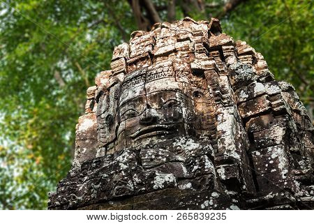 Face Tower Carved Image & Photo (Free Trial) | Bigstock