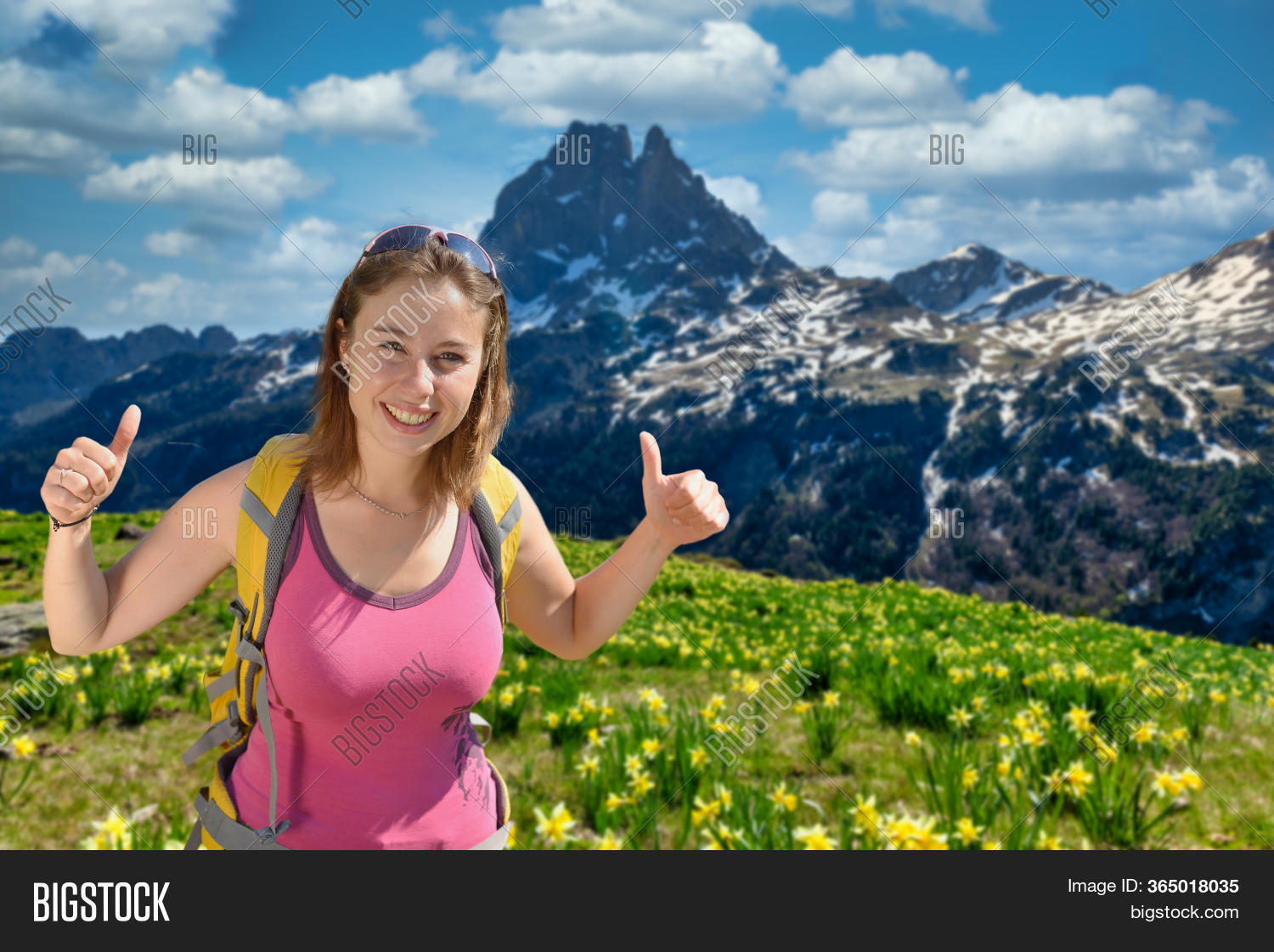 Pretty Hiker Woman Pic Image & Photo (Free Trial) | Bigstock