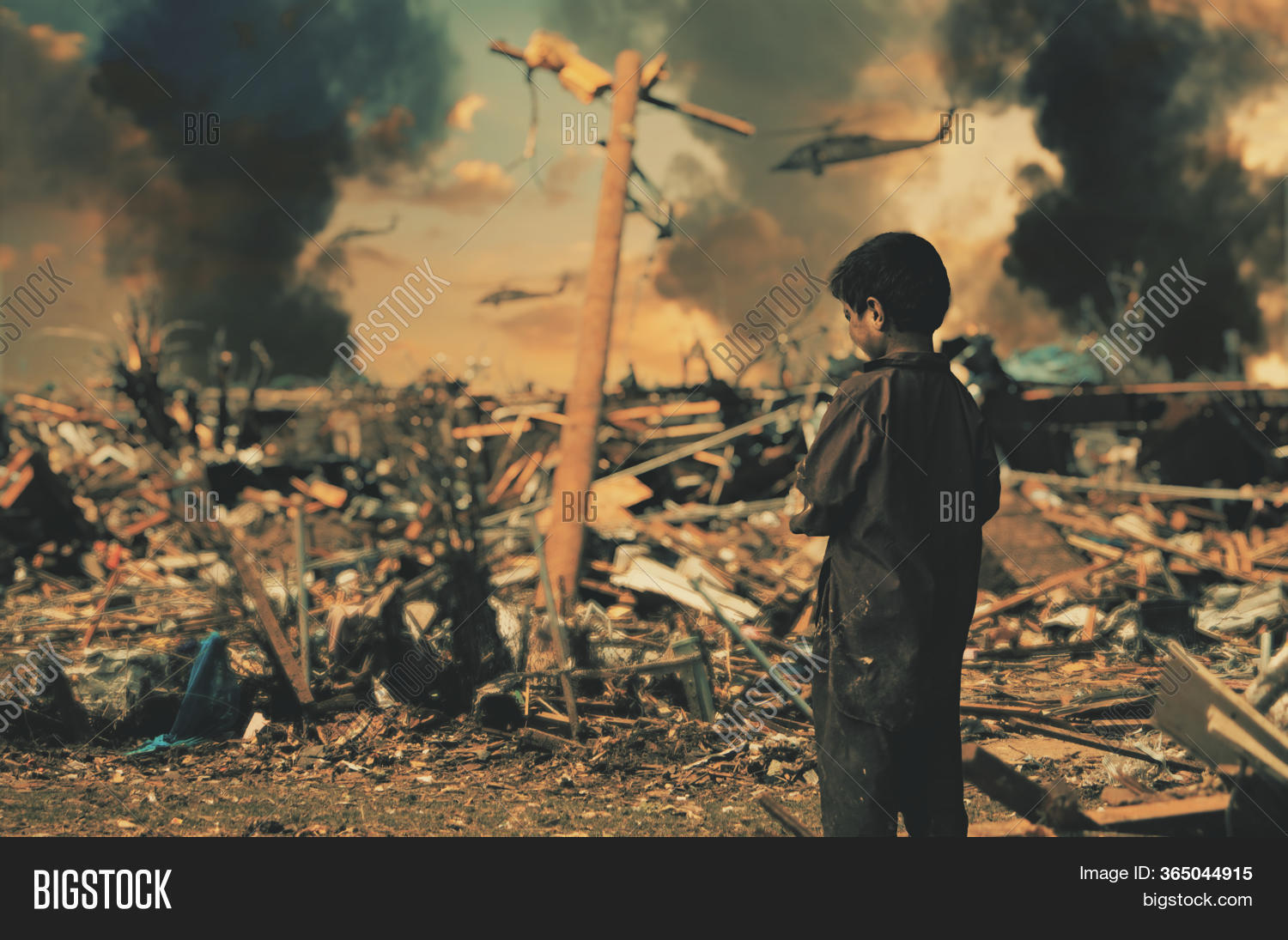 Homeless Child Crying Image & Photo (Free Trial) | Bigstock