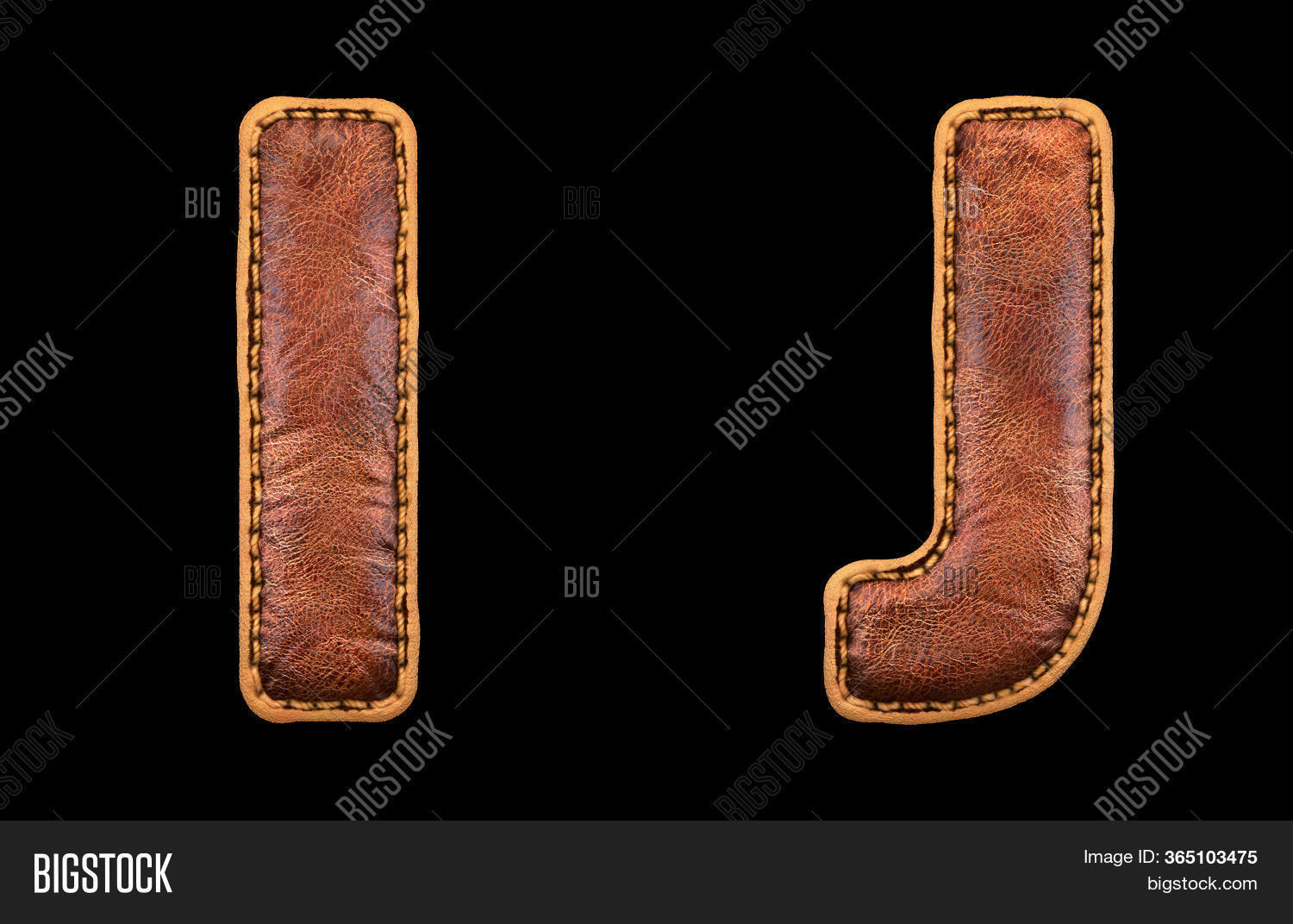Set Leather Letters , Image & Photo (Free Trial) | Bigstock