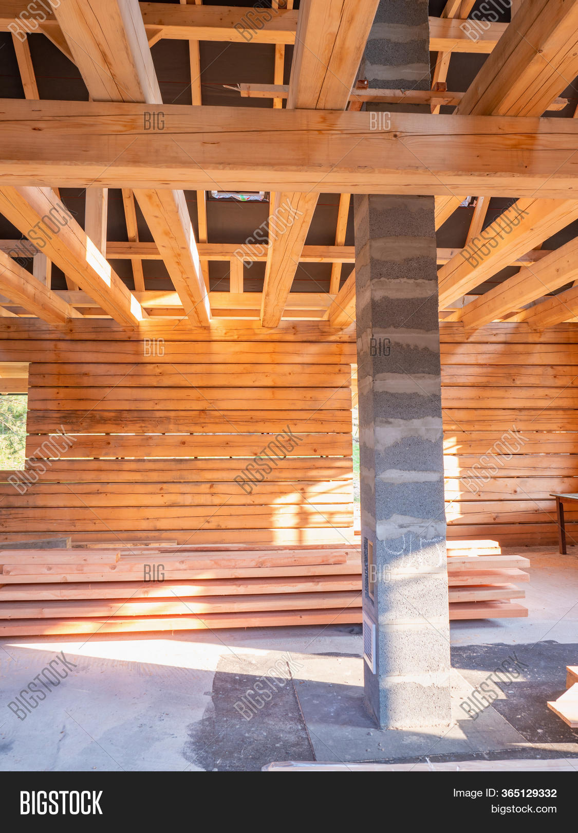 Wooden House Building Image & Photo (Free Trial) | Bigstock