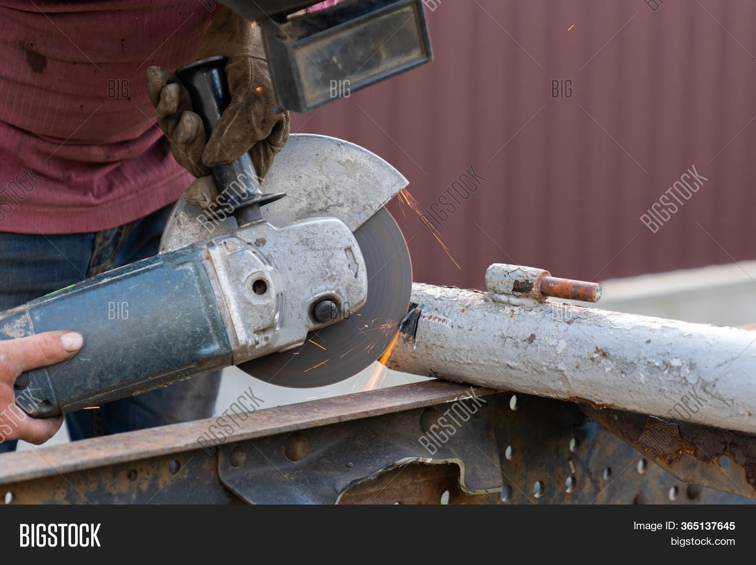 Front View Sander Used Image & Photo (Free Trial) | Bigstock