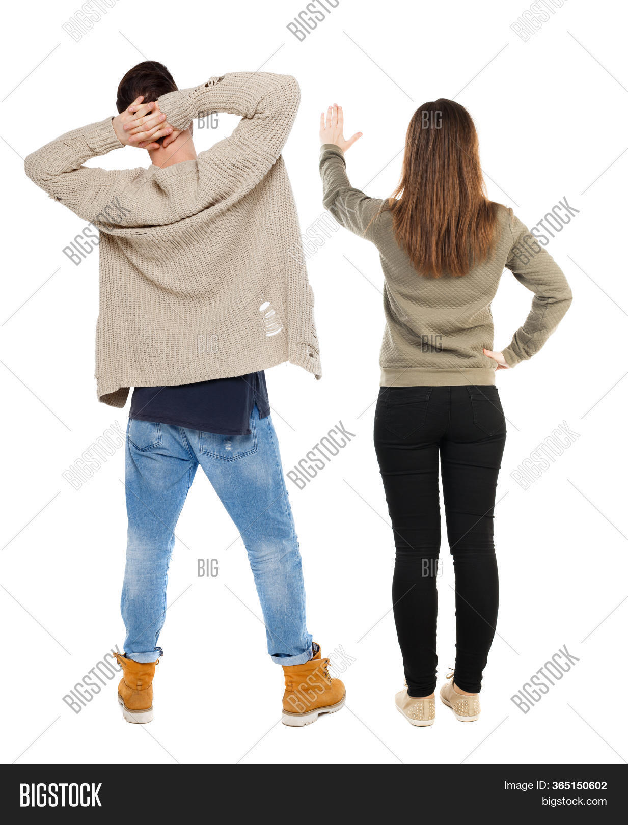 Back View Couple Image & Photo (Free Trial) | Bigstock
