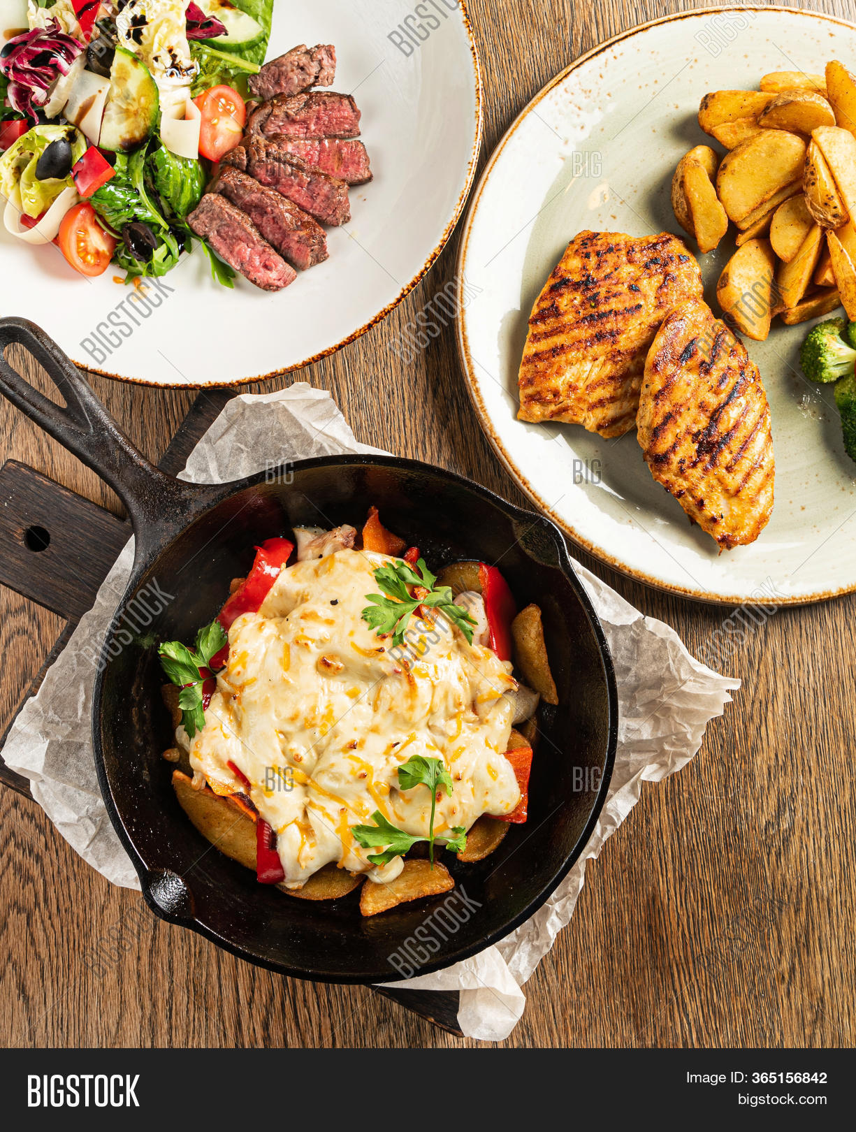 Dinner Set Restaurant Image & Photo (Free Trial) | Bigstock
