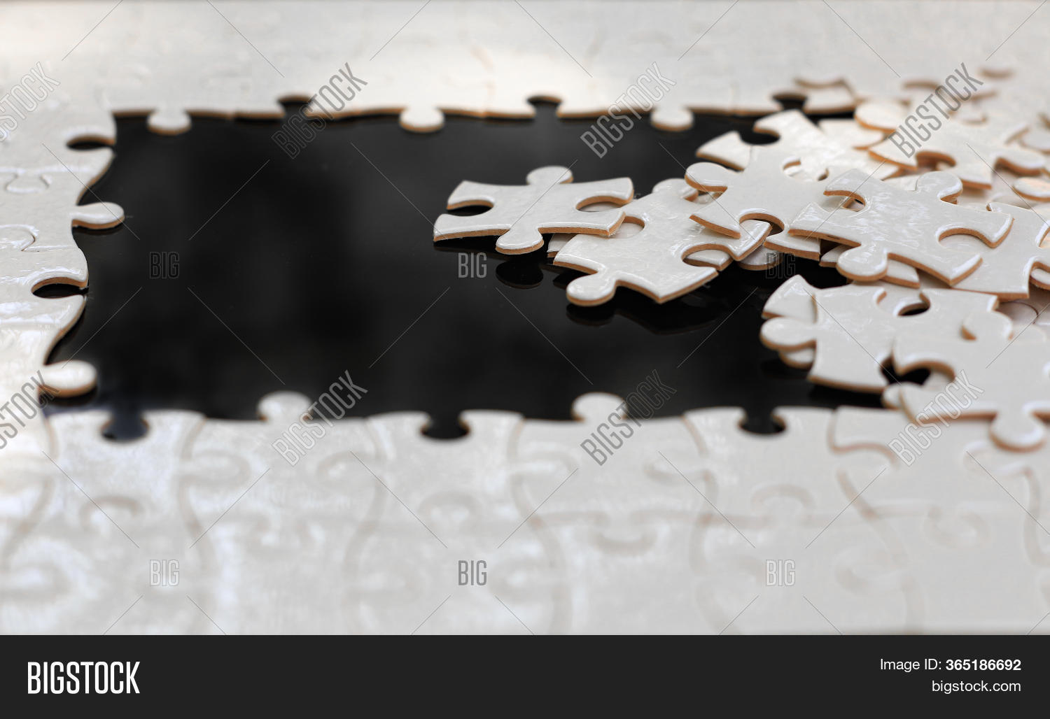 Close White Jigsaw Image & Photo (Free Trial) | Bigstock