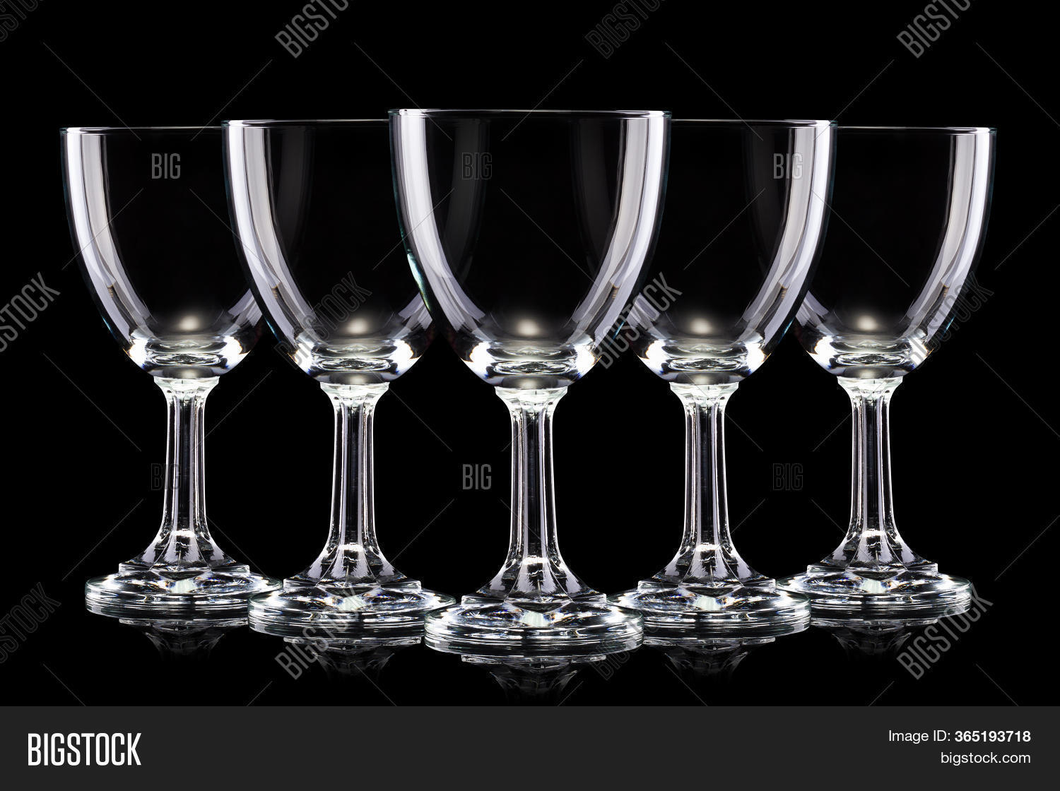 Set Empty Glasses Image & Photo (Free Trial) | Bigstock