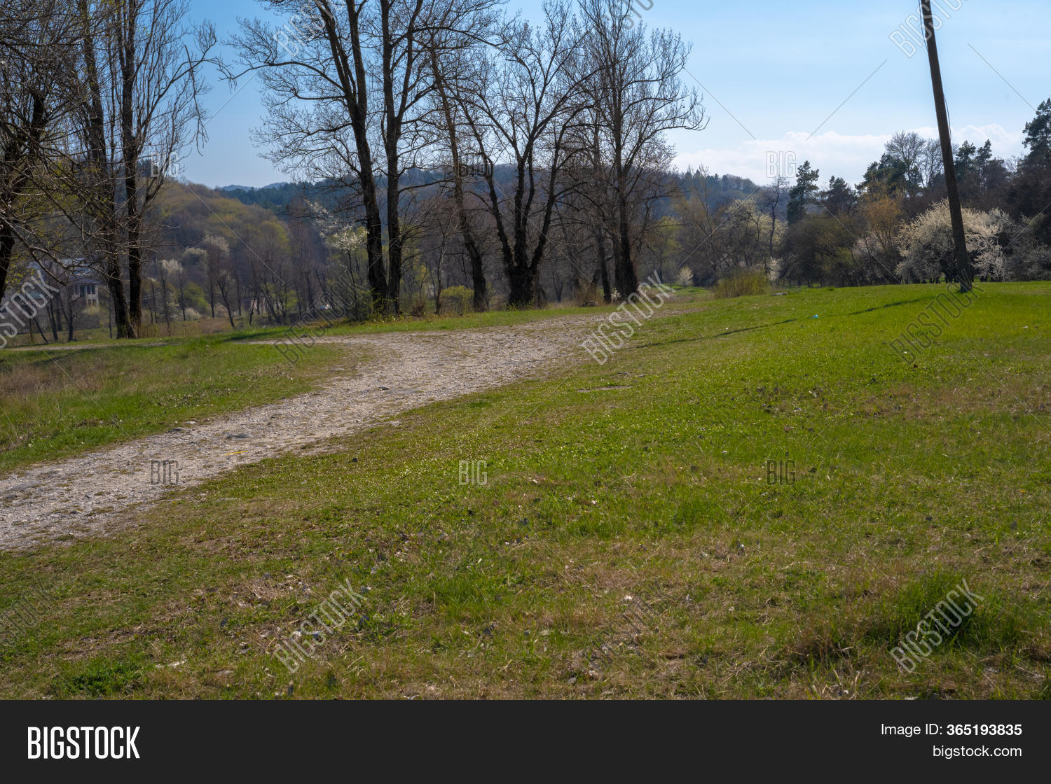Path Along Green Grass Image & Photo (Free Trial) | Bigstock