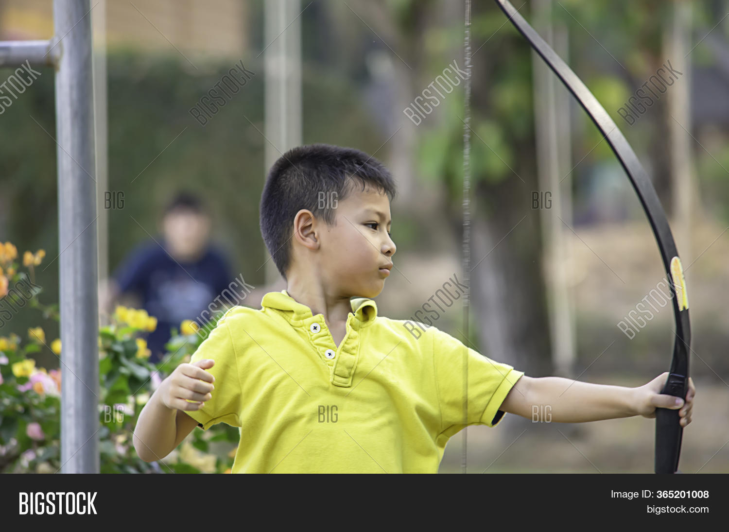Asian Boys Archery Image & Photo (Free Trial) | Bigstock