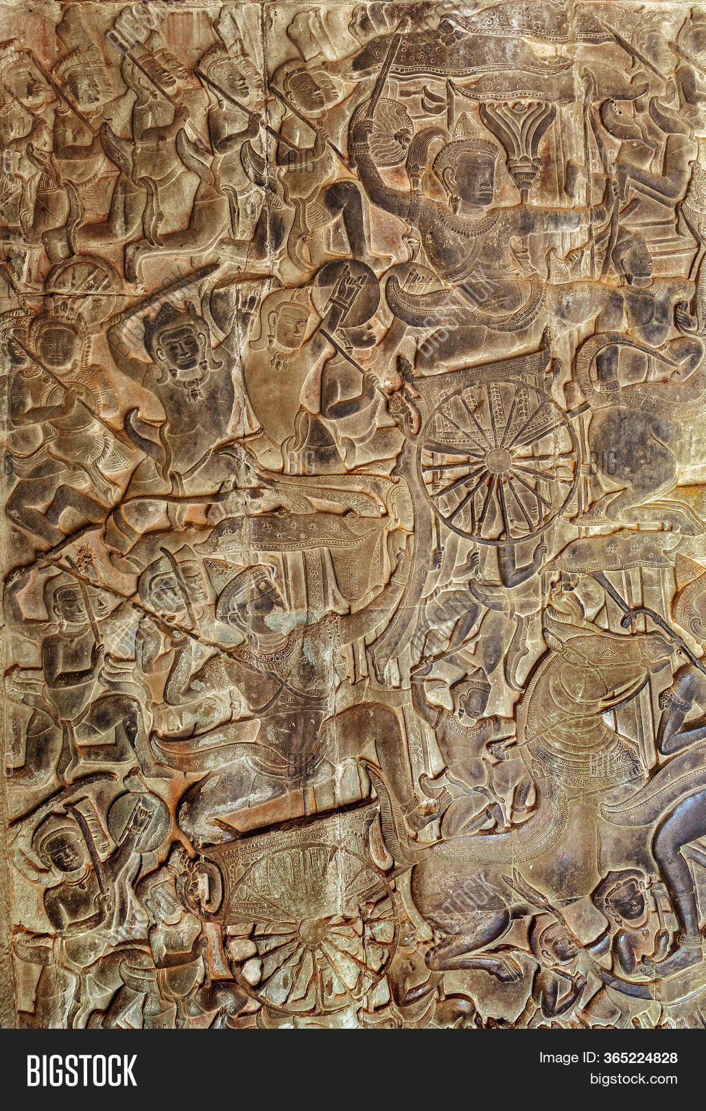 Relief Stone Carving
