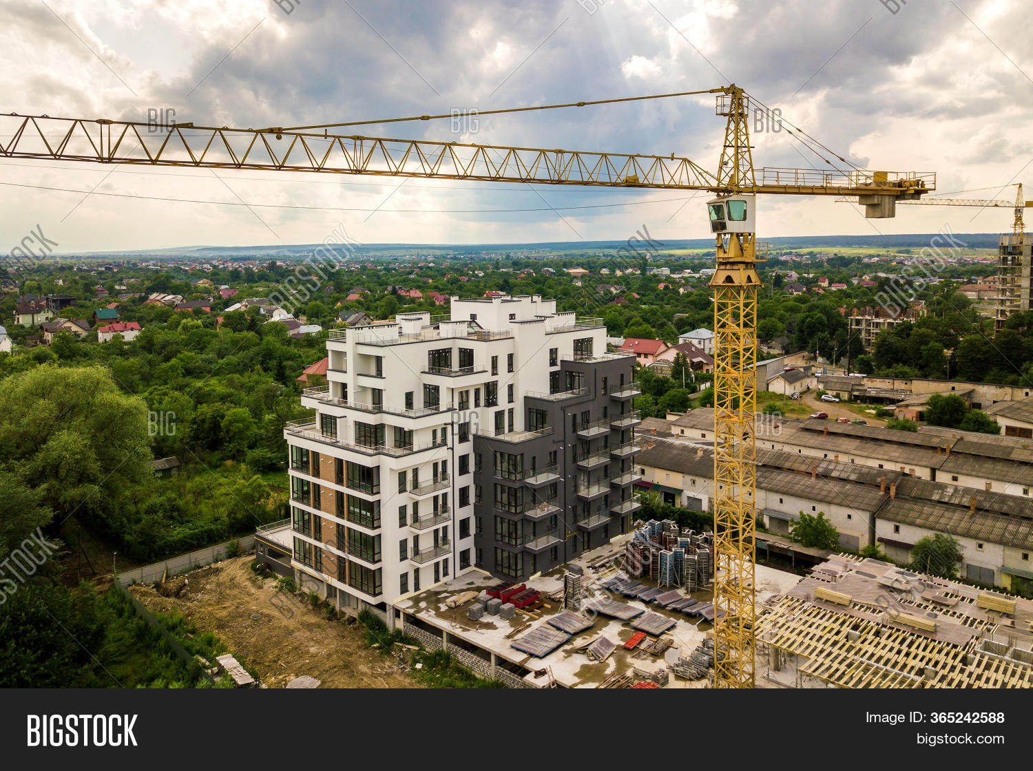 Aerial View Tower Image & Photo (Free Trial) | Bigstock