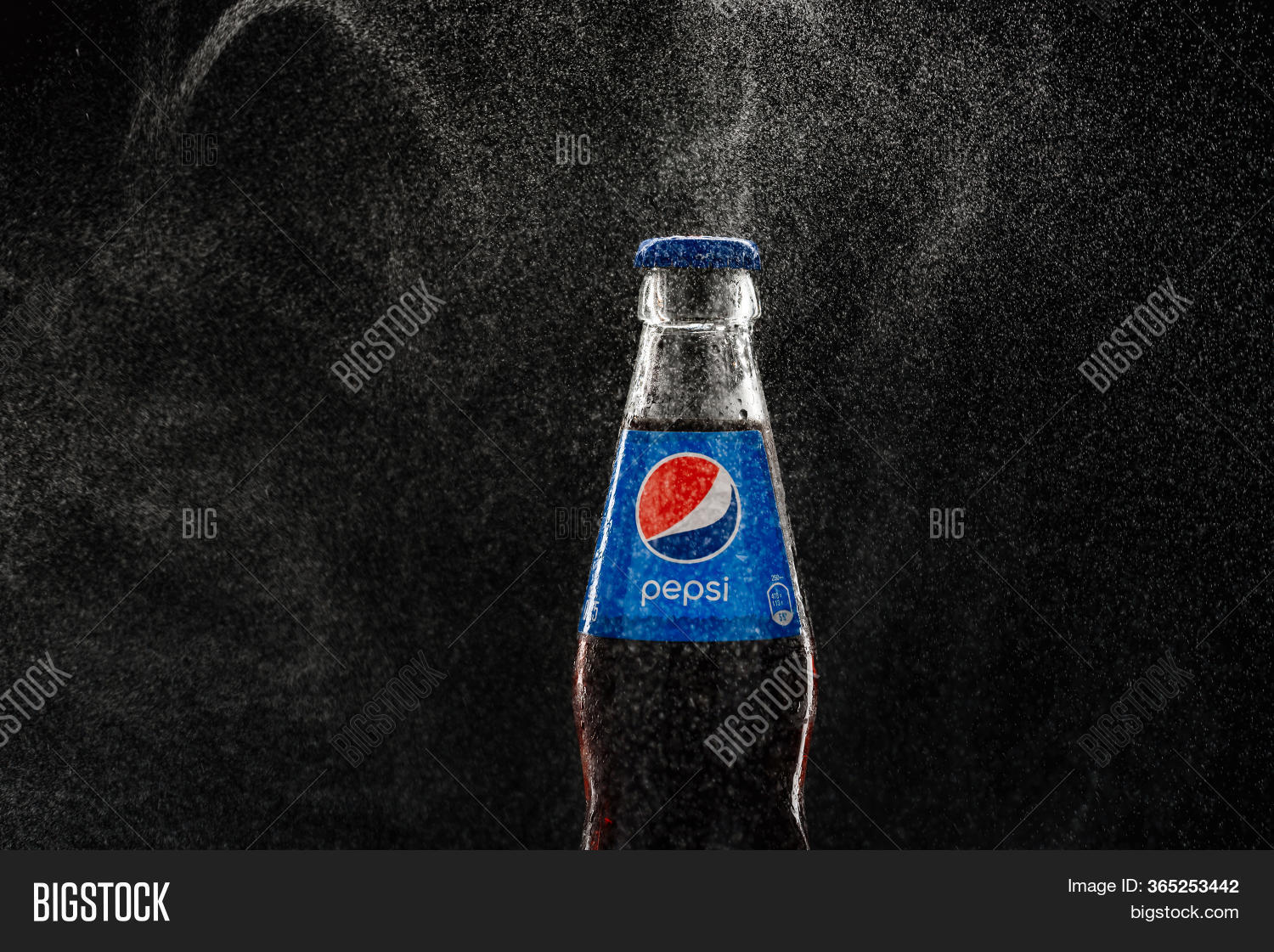 Misted Pepsi Bottle On Image & Photo (Free Trial) | Bigstock