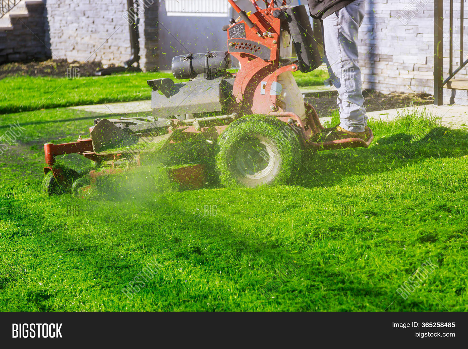 Cutting Grass Image & Photo (Free Trial) | Bigstock