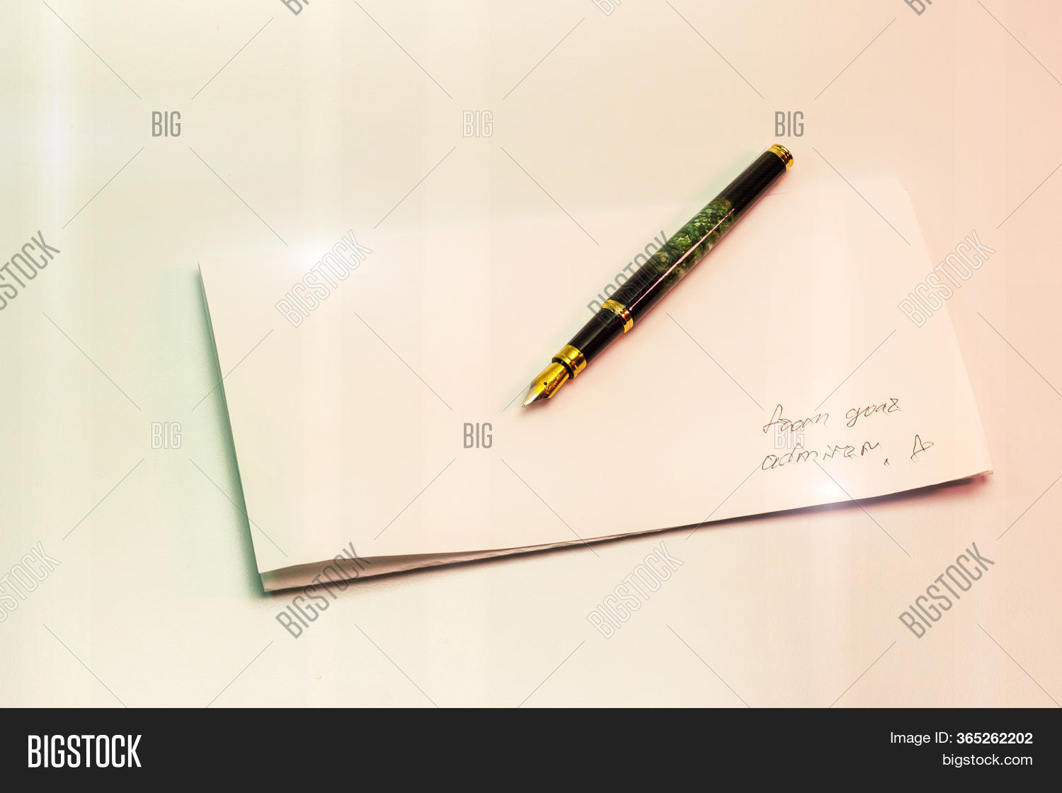 Writing Letters Pen Image & Photo (Free Trial) | Bigstock