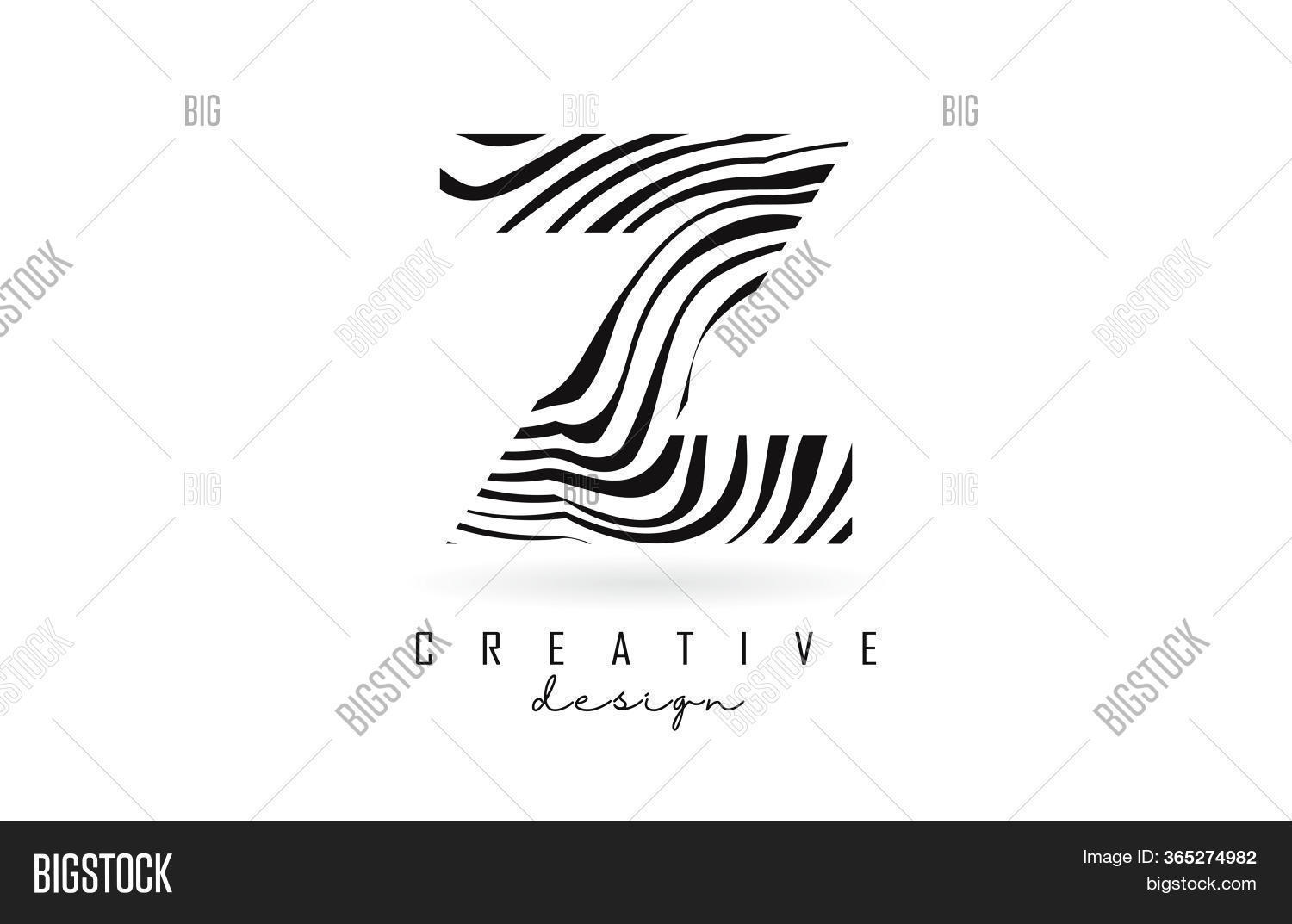 Black White Zebra Z Vector & Photo (Free Trial) | Bigstock