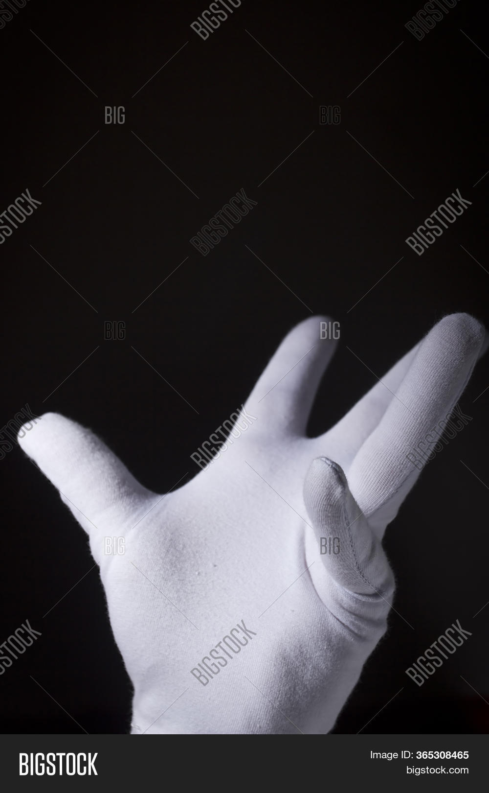 Hand White Mime Glove Image & Photo (Free Trial) | Bigstock