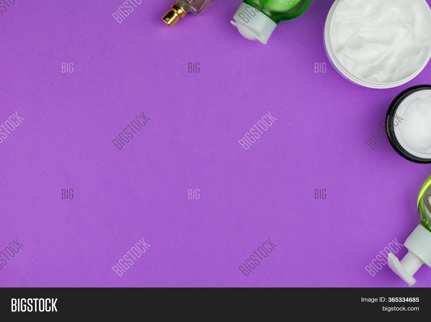 Beauty Flat Lay. Self- Image & Photo (Free Trial) | Bigstock