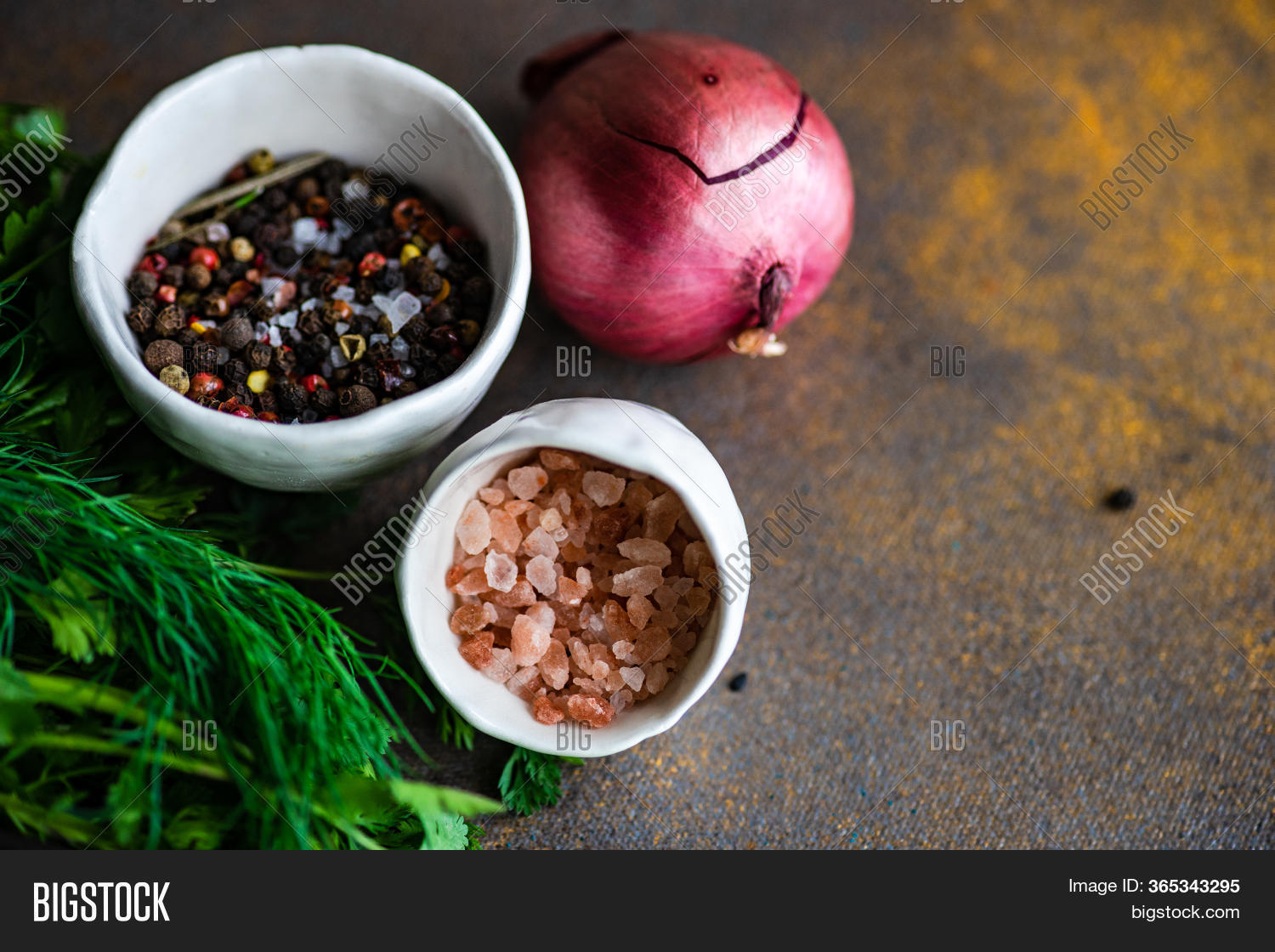 Oragnic Spices On Dark Image & Photo (Free Trial) | Bigstock