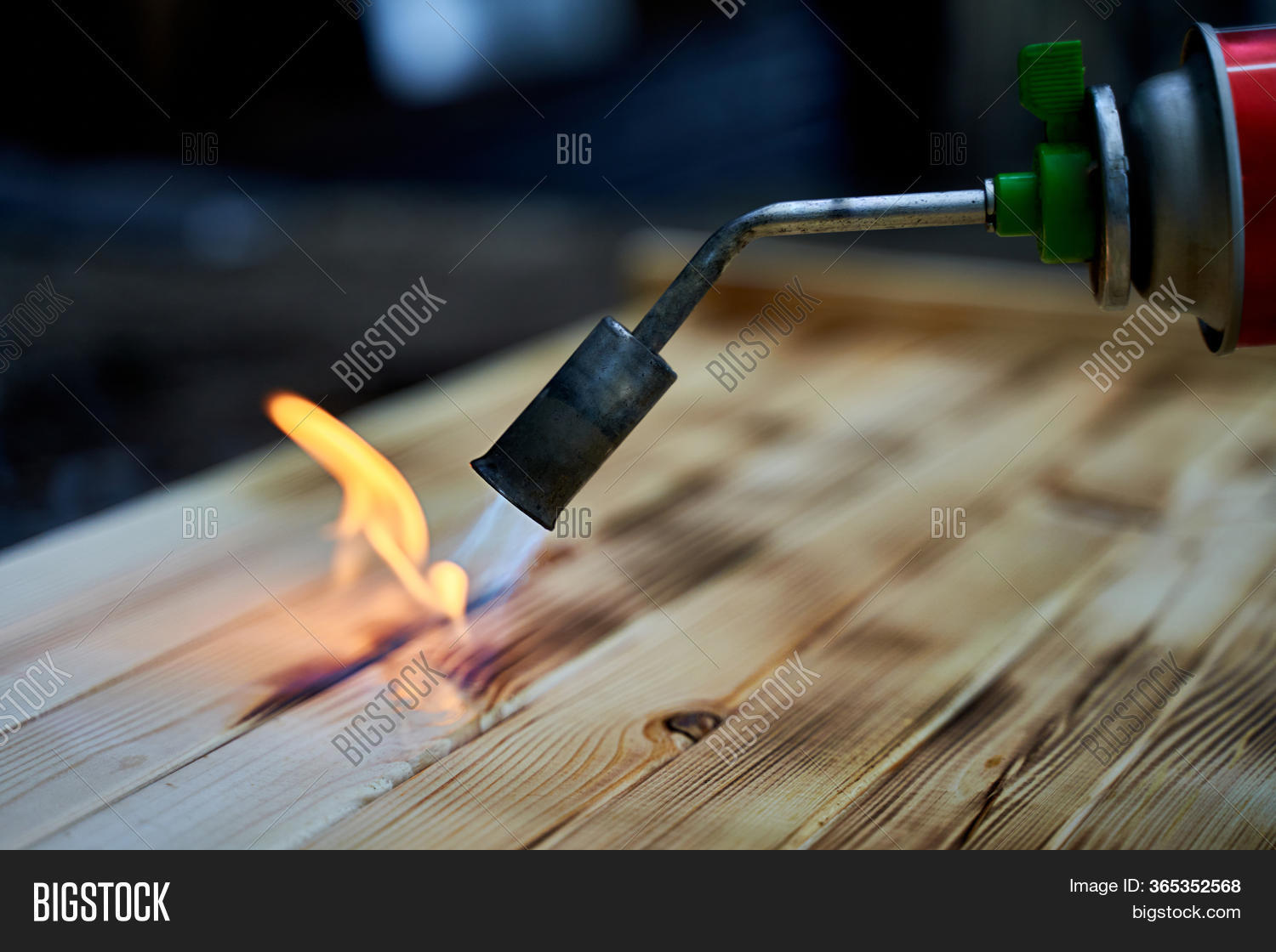 Burning Wood Gas Image & Photo (Free Trial) | Bigstock