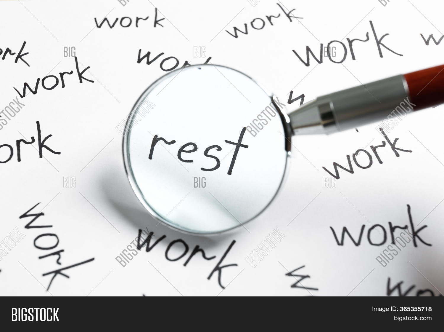 Magnifying Glass Above Image & Photo (Free Trial) | Bigstock