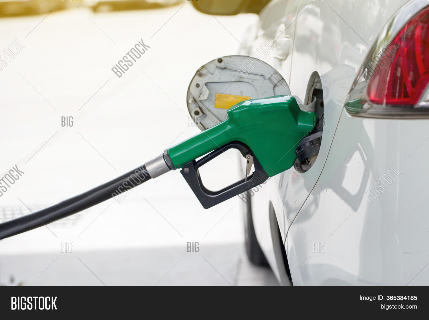 Refill Filling Oil Gas Image & Photo (Free Trial) | Bigstock
