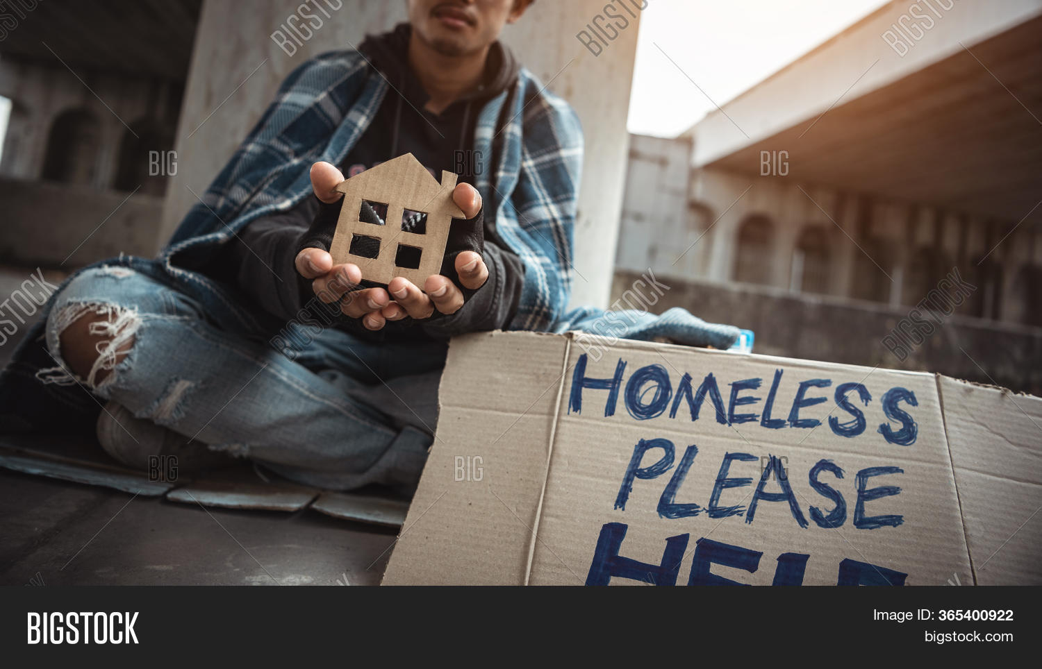 Young Homeless Boy Image & Photo (Free Trial) | Bigstock