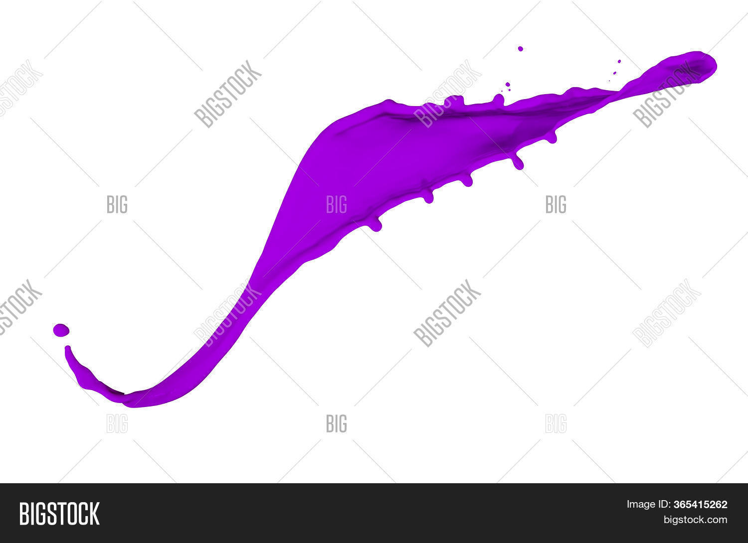 Violet Paint Splash Image & Photo (Free Trial) | Bigstock