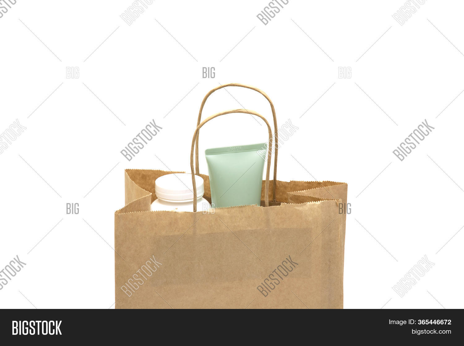 Paper Bag Cream Image & Photo (Free Trial) | Bigstock