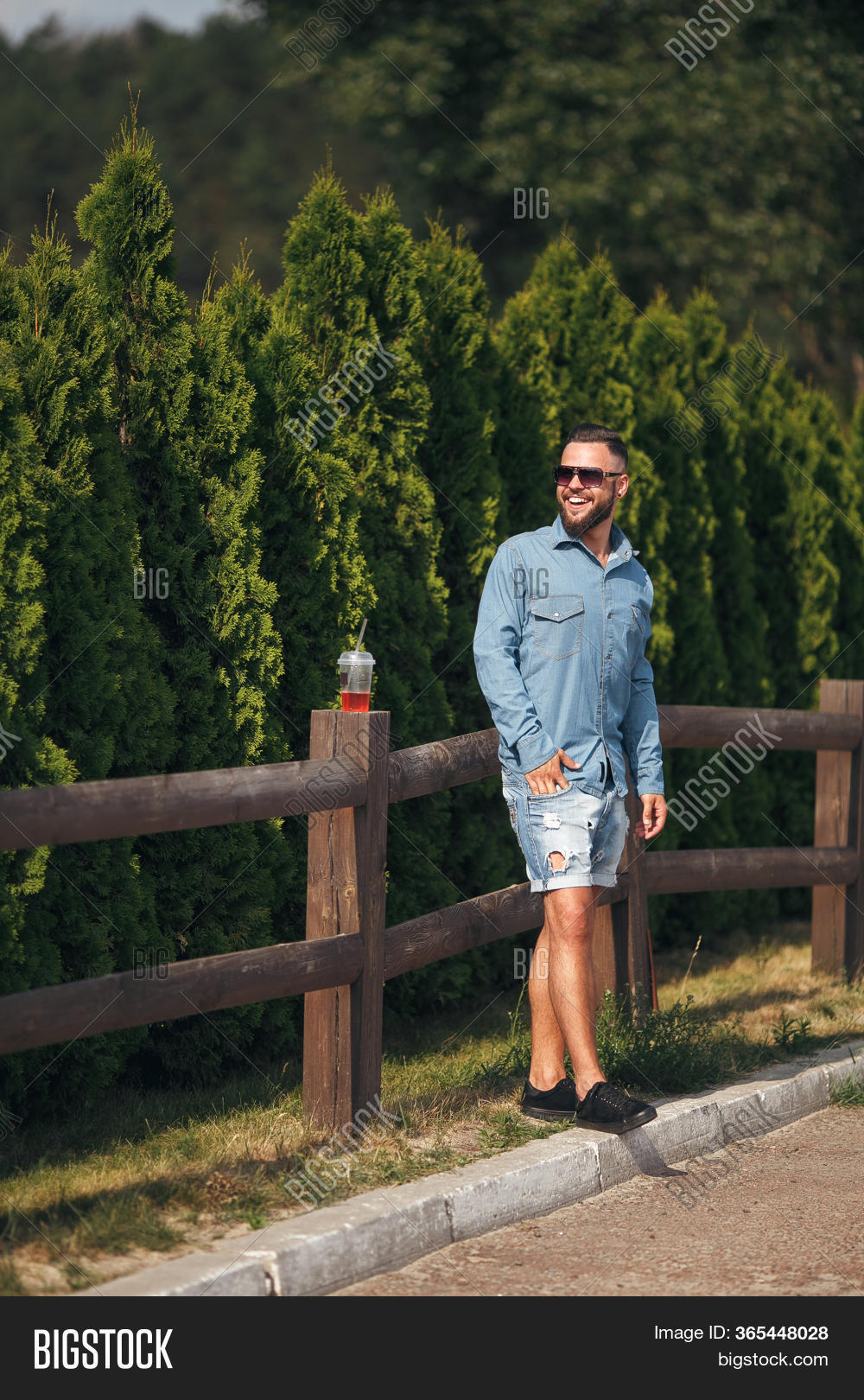 Young Guy Walking Park Image & Photo (Free Trial) | Bigstock