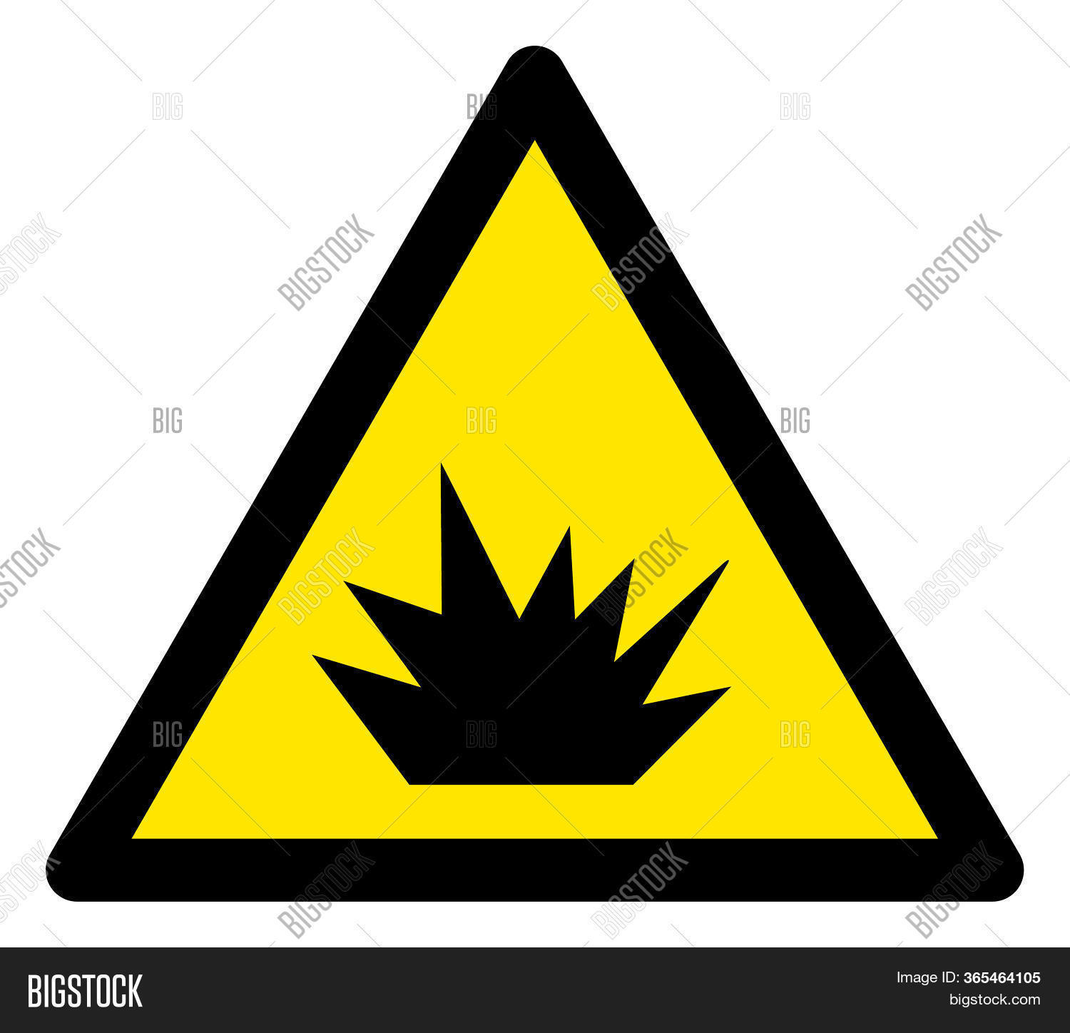 Raster Explosive Flat Image & Photo (Free Trial) | Bigstock