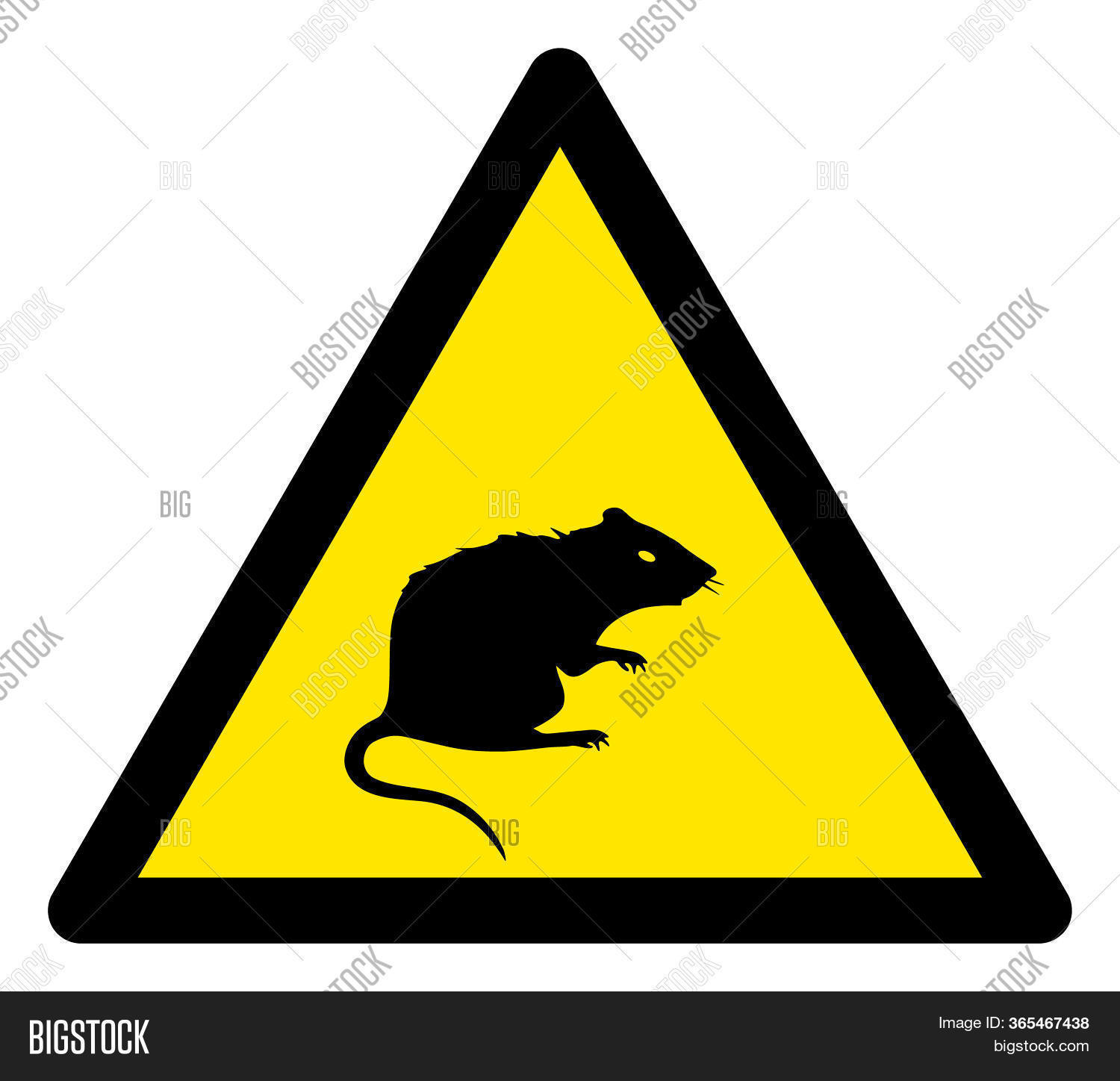 Raster Rat Flat Image & Photo (Free Trial) | Bigstock