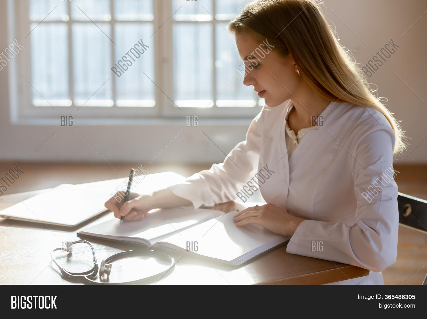 Female Nurse Busy Image & Photo (Free Trial) | Bigstock