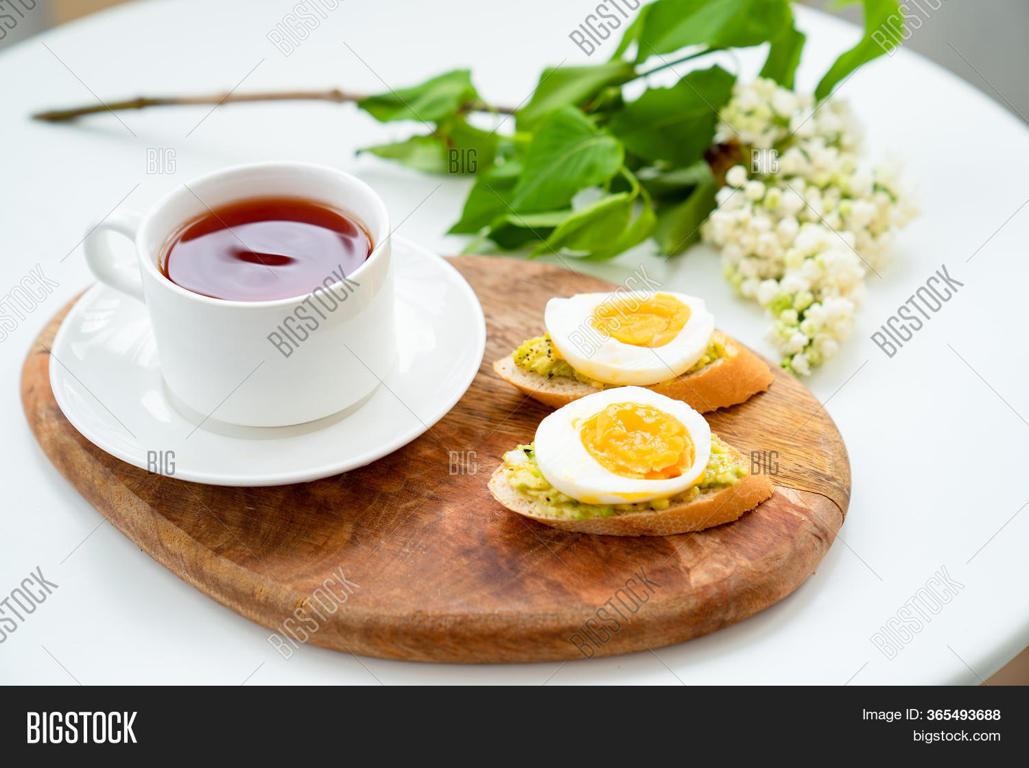 Healthy Breakfast. Tea Image & Photo (Free Trial) | Bigstock