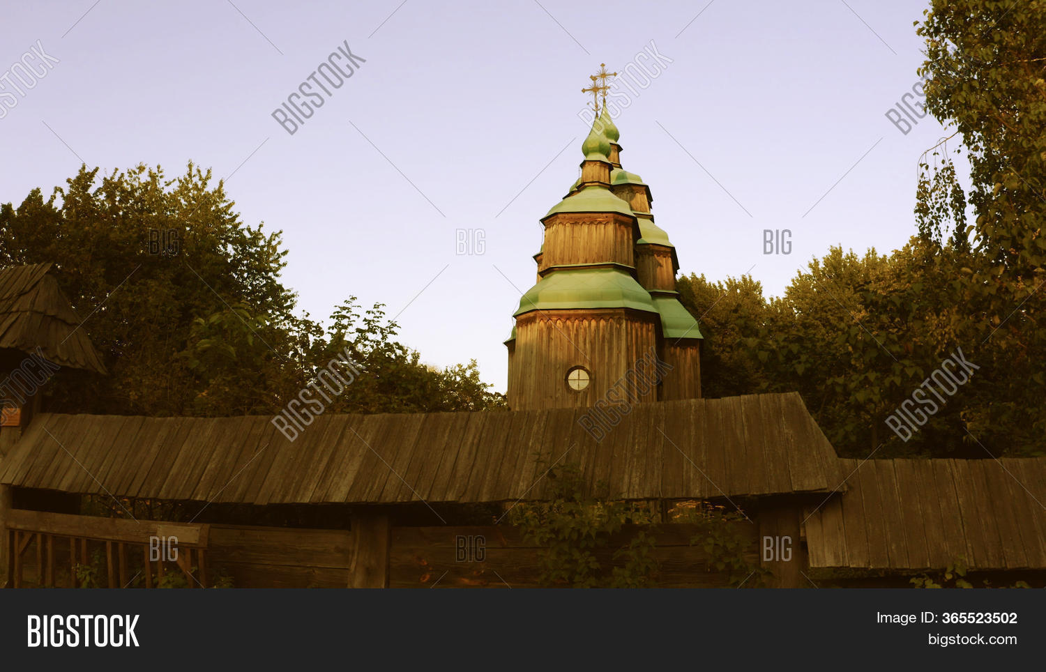 Wooden Church Green Image & Photo (Free Trial) | Bigstock