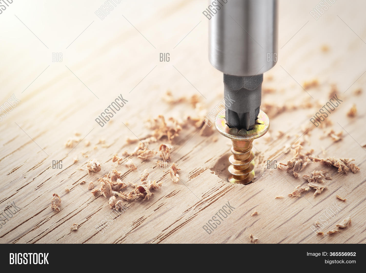 Screwdriver Screw Wood Image & Photo (Free Trial) | Bigstock