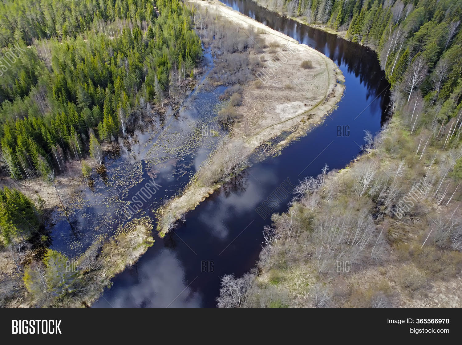River Flowing Among Image & Photo (Free Trial) | Bigstock