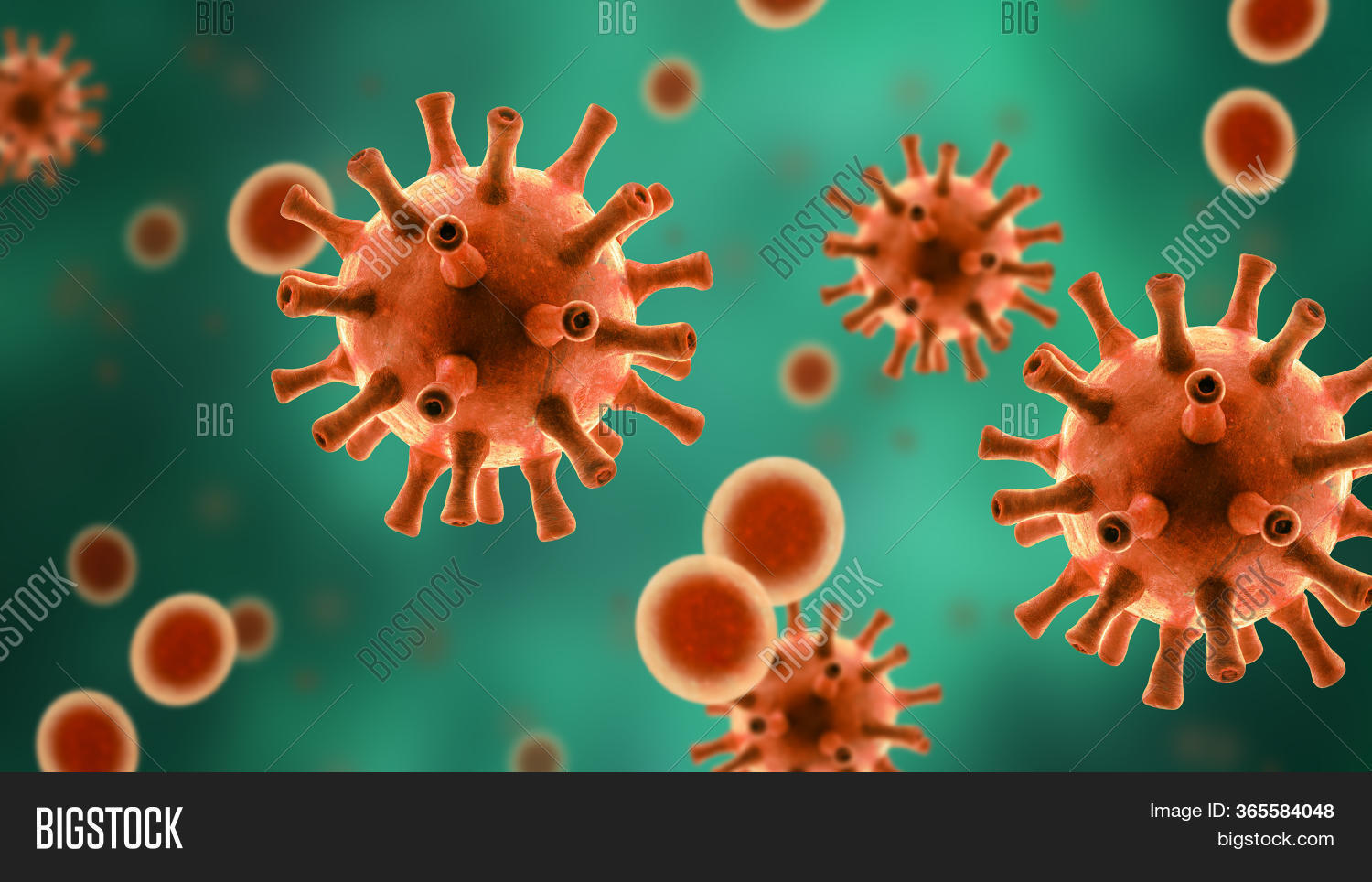 Coronavirus Flu Germs Image & Photo (Free Trial) | Bigstock