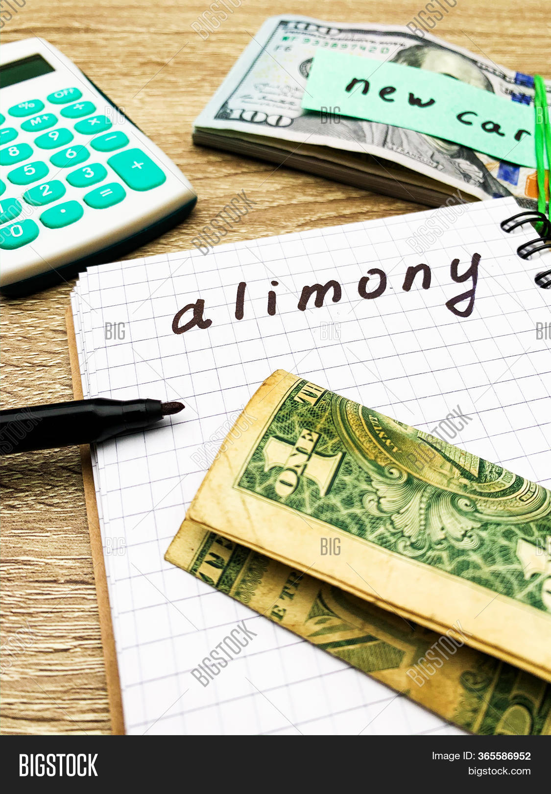 Concept Paying Alimony Image & Photo (Free Trial) | Bigstock