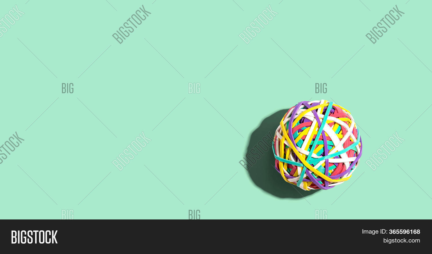 Elastic Band Ball Drop Image & Photo (Free Trial) | Bigstock