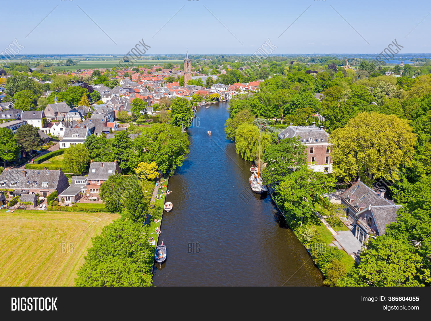 Aerial Village Loenen Image & Photo (Free Trial) | Bigstock