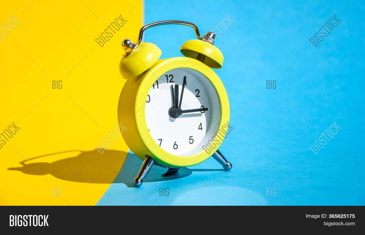 Yellow Vintage Alarm Image & Photo (Free Trial) | Bigstock