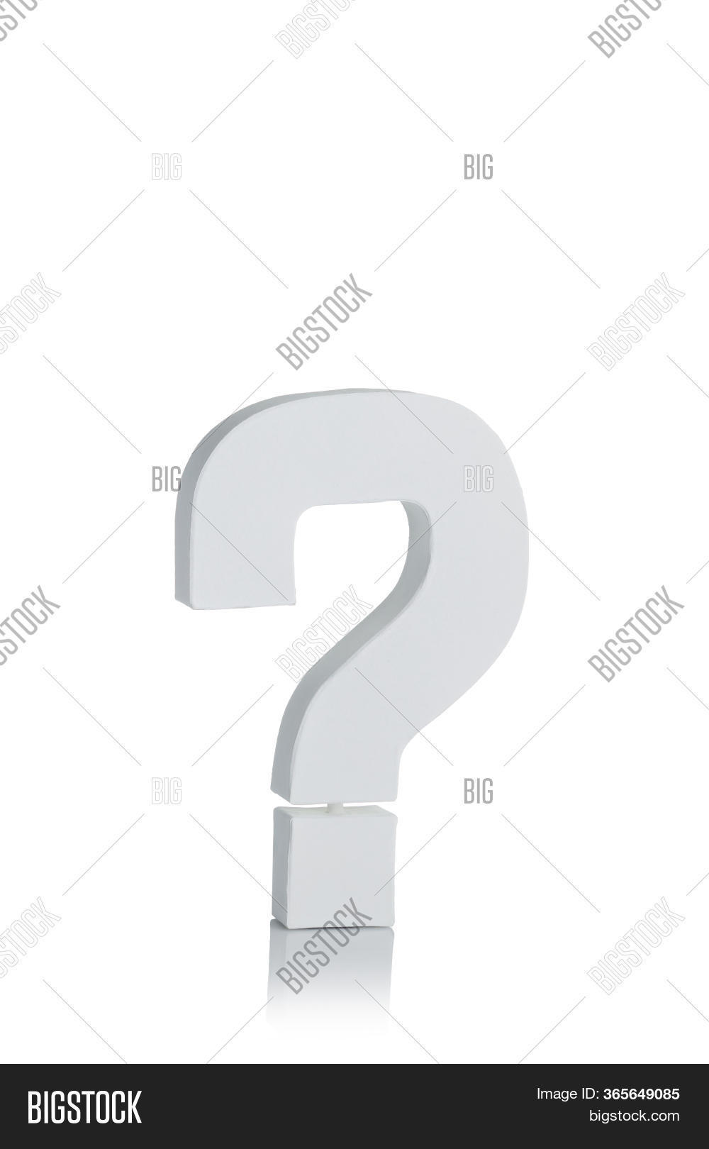 White Question Mark Image & Photo (Free Trial) | Bigstock