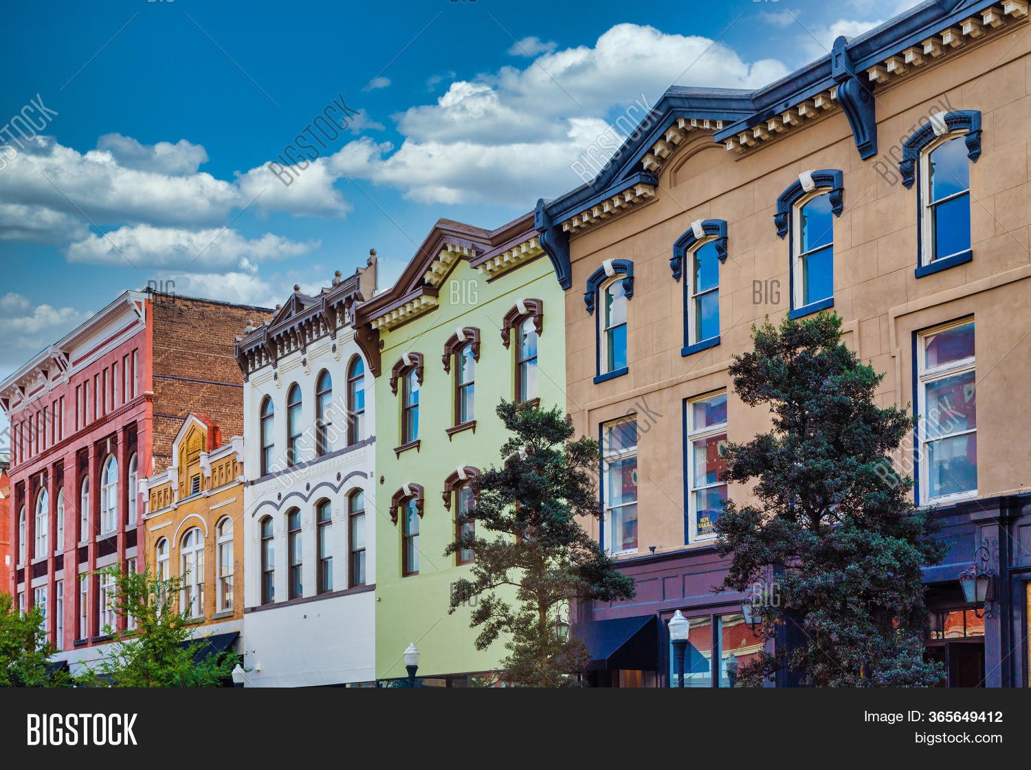 Colorful Old Buildings Image & Photo (Free Trial) | Bigstock