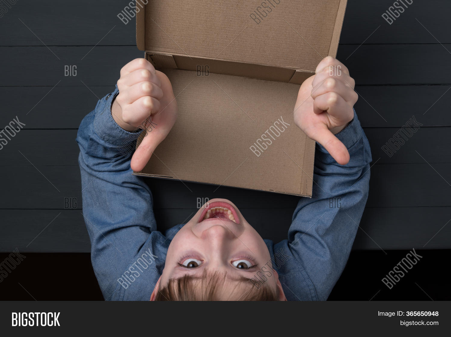 Funny Boy Open Empty Image & Photo (Free Trial) | Bigstock